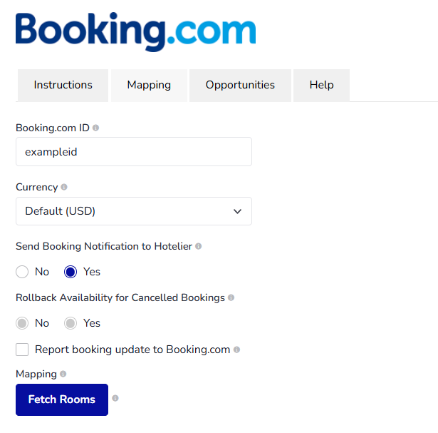 OTA Mapping with Channel Manager