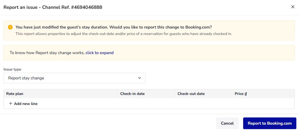 How to report issues with bookings from Booking.com?